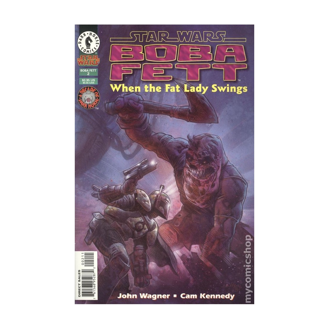 Star Wars Boba Fett When the Fat Lady Swings (1996) 2 Issue