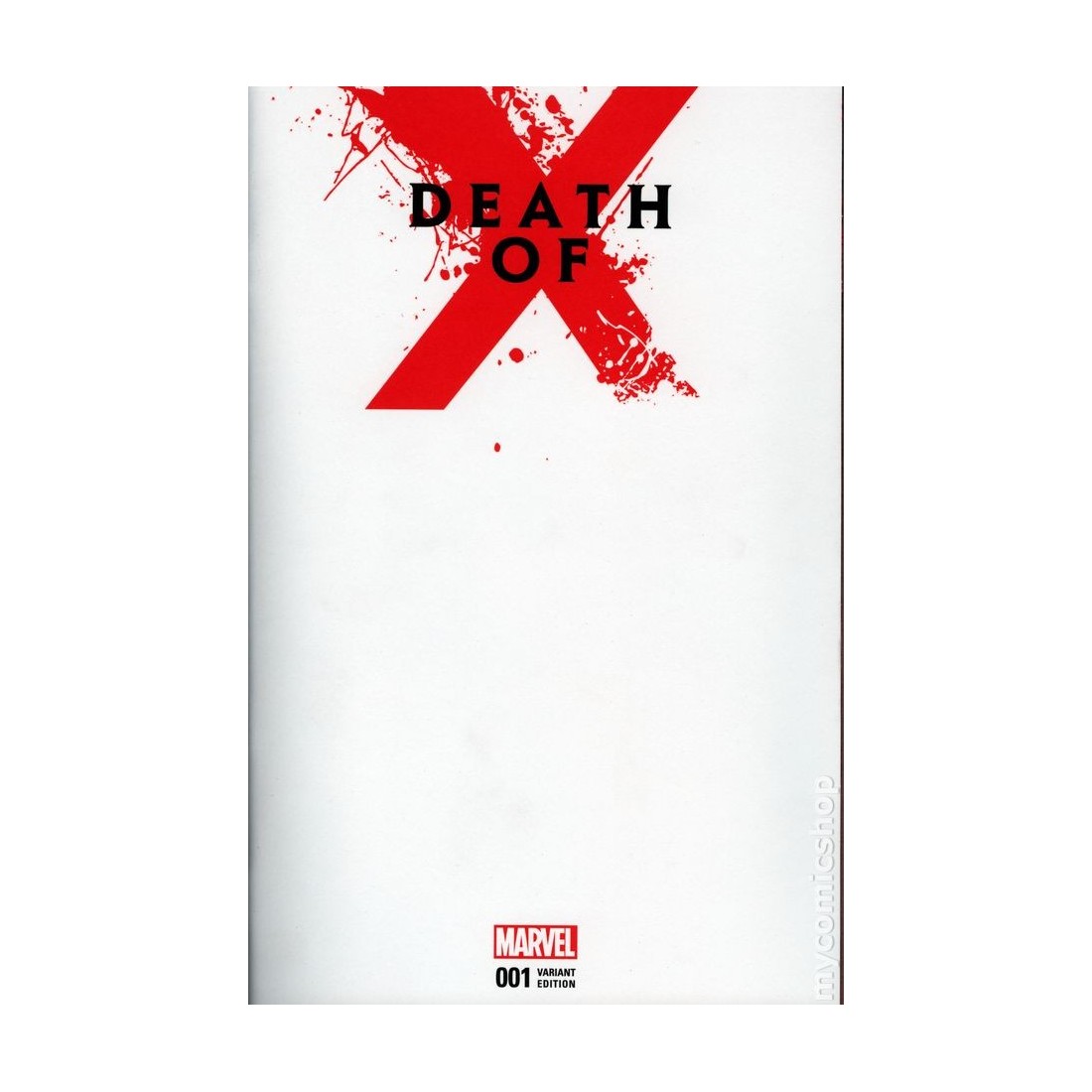 Death of X (2016 Marvel) 1F Issue