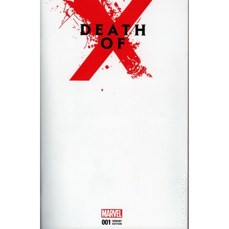 Death of X (2016 Marvel) 1F Issue